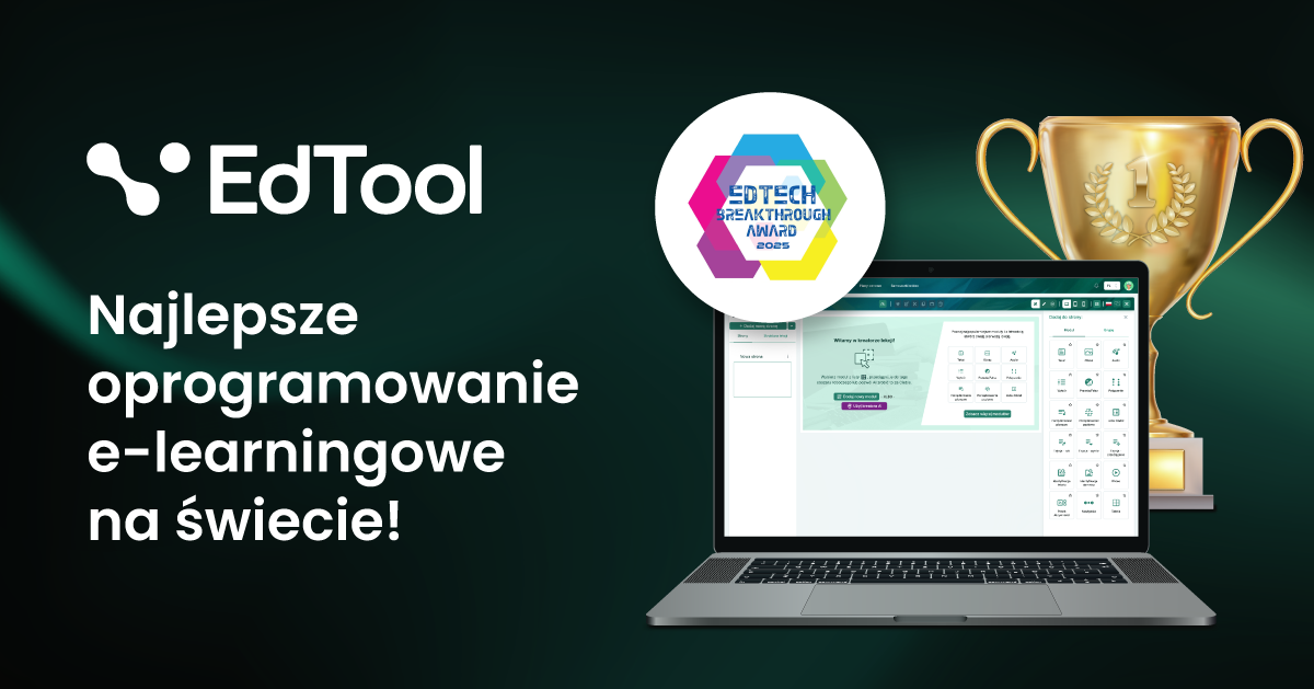 EdTool najlepszym oprogramowaniem e-learningowym na świecie! [EdTech ...